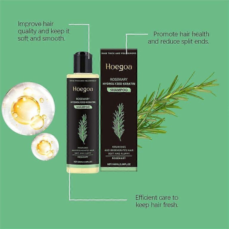 Hoegoa Rosemary Shampoo Plant Oil Control Nourishing Moisturizing ...